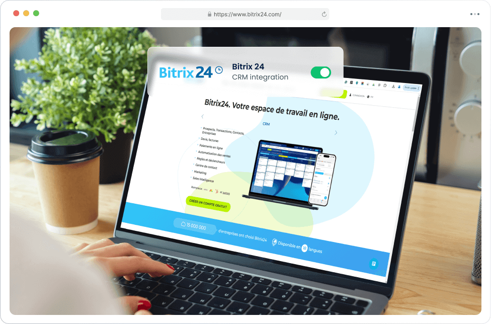 Bitrix24 integration with hosted telephony | Acefone